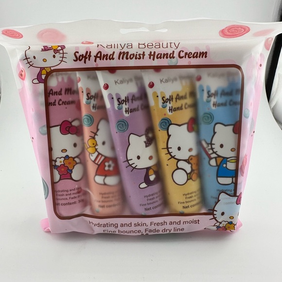 Skincare | Hello Kitty 5 Pack Hand Cream Gift Set New | Poshmark